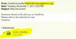 Microsoft 365 Phishing Examples - Wireguided LLC