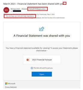Identifying Phishing Emails - Wireguided LLC